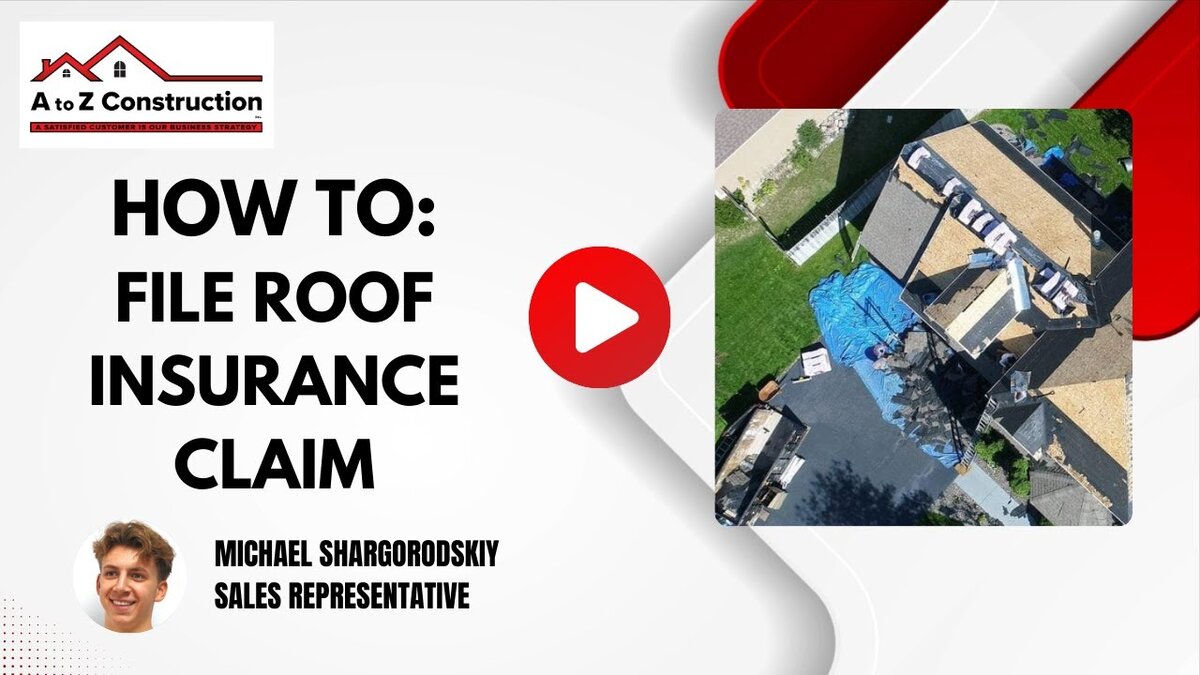 How Do I File a Roof Insurance Claim?