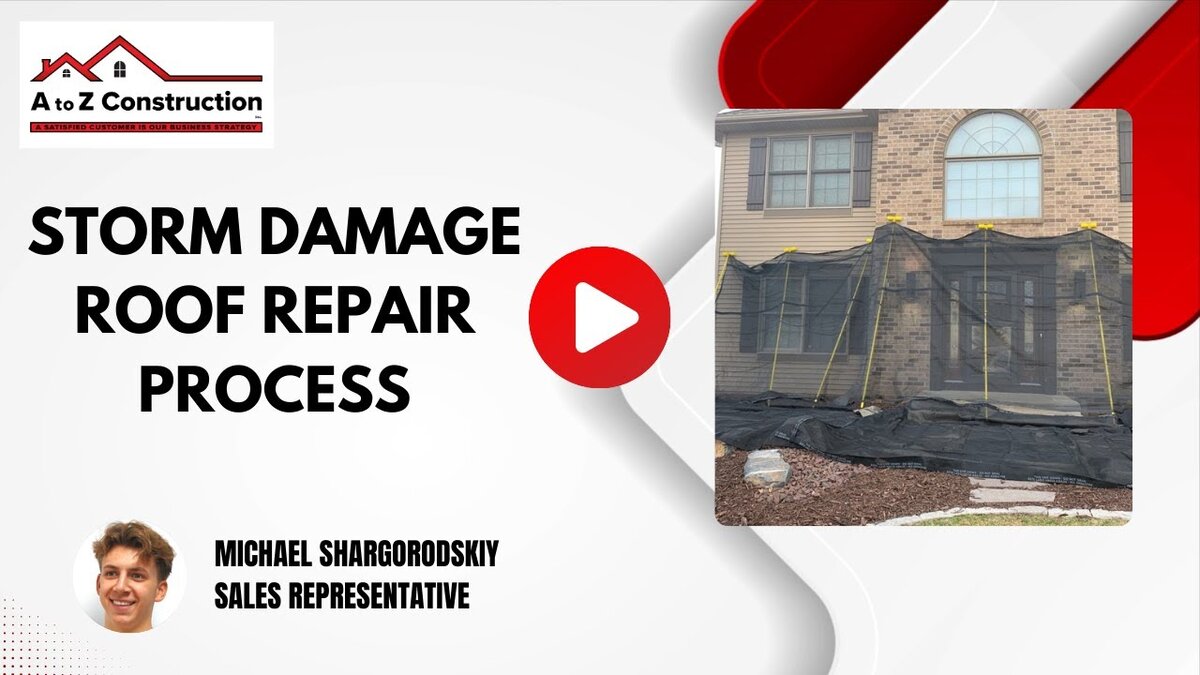 What to Expect During the Storm Damage Roof Repair Process